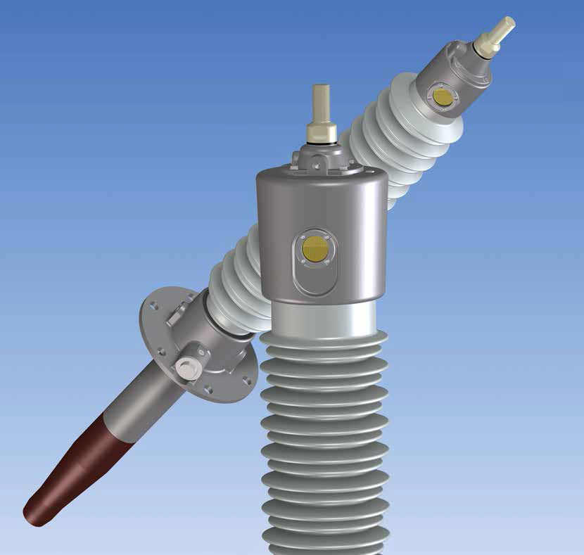 Traversée pour transformateur d'huile - 25 - 500 kV | OTAA - Trench Group