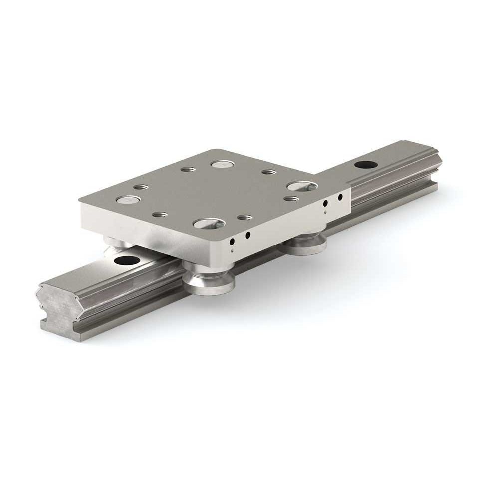 Guide linéaire à rouleaux - IVTAAN series - PBC Linear - de précision ...