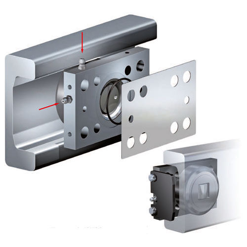 Bride en acier - AP LUB series - WINKEL - rectangulaire