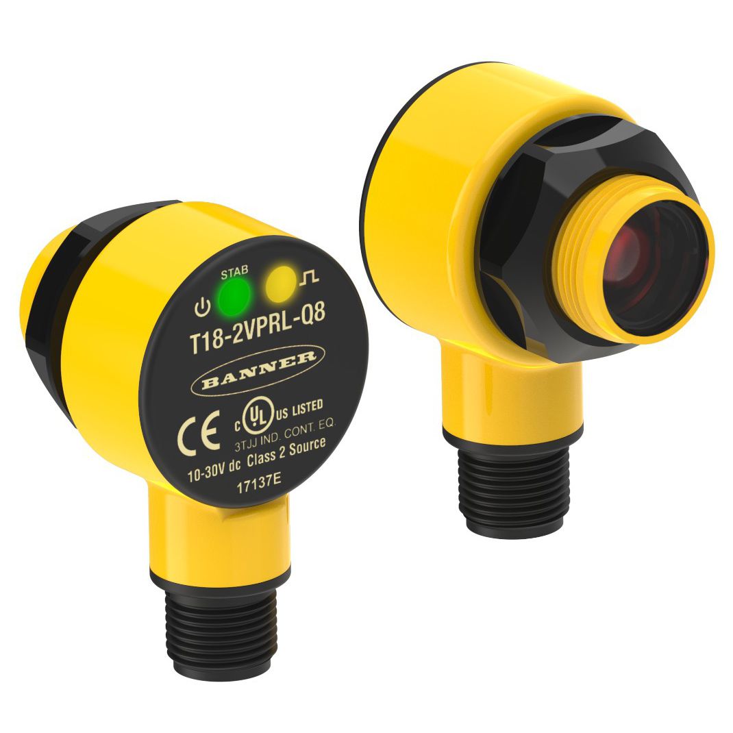 Détecteur photoélectrique avec suppression d'arrière-plan - T18-2 ...