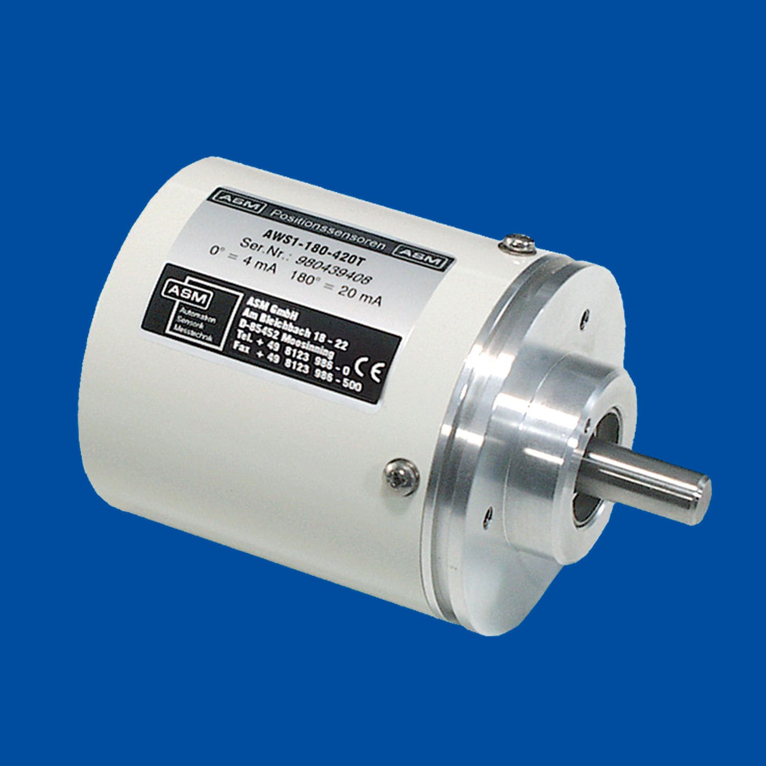 Codeur d'angle absolu - posirot® AWS1 - ASM Automation Sensorik ...