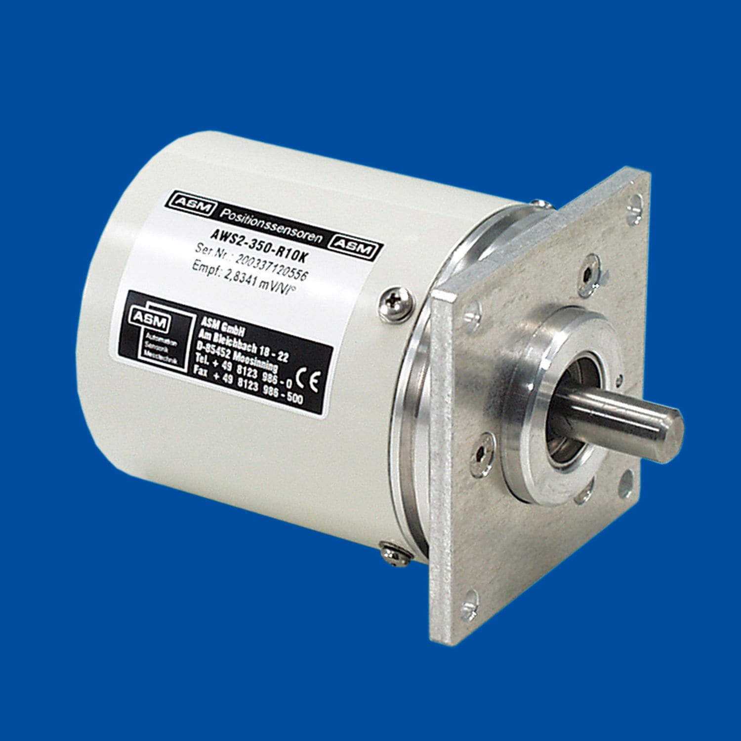 Codeur d'angle absolu - posirot® AWS2 - ASM Automation Sensorik ...