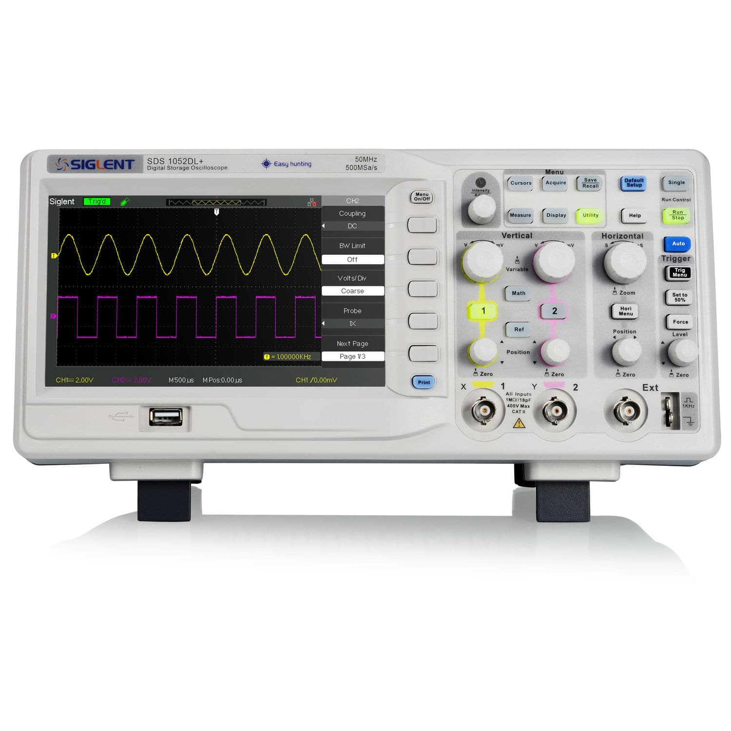 Oscilloscope numérique - SDS1000DL+ series - Siglent Technologies Co ...