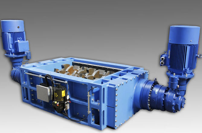 Broyeur déchiqueteur de déchets primaire - LC series - FORREC - pour ...