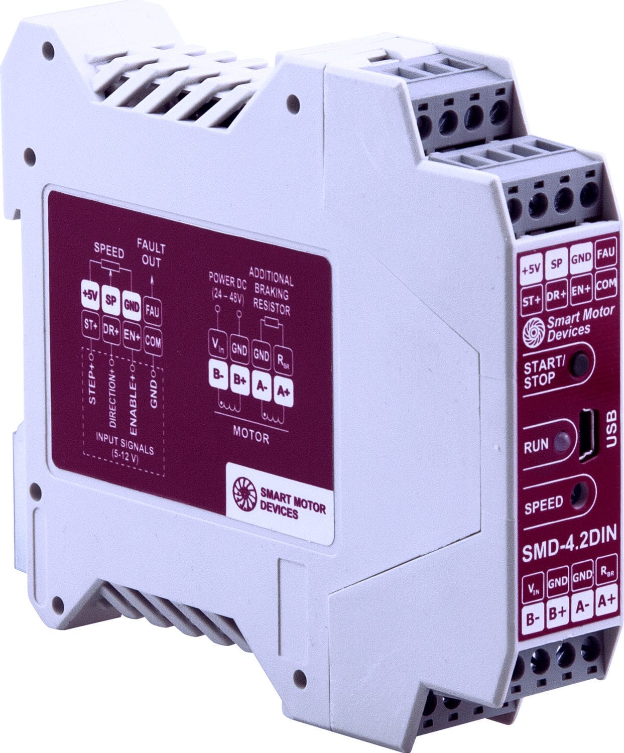 Commande de moteur pas à pas - SMD-4.2DIN ver.2 - Smart Motor Devices - CC