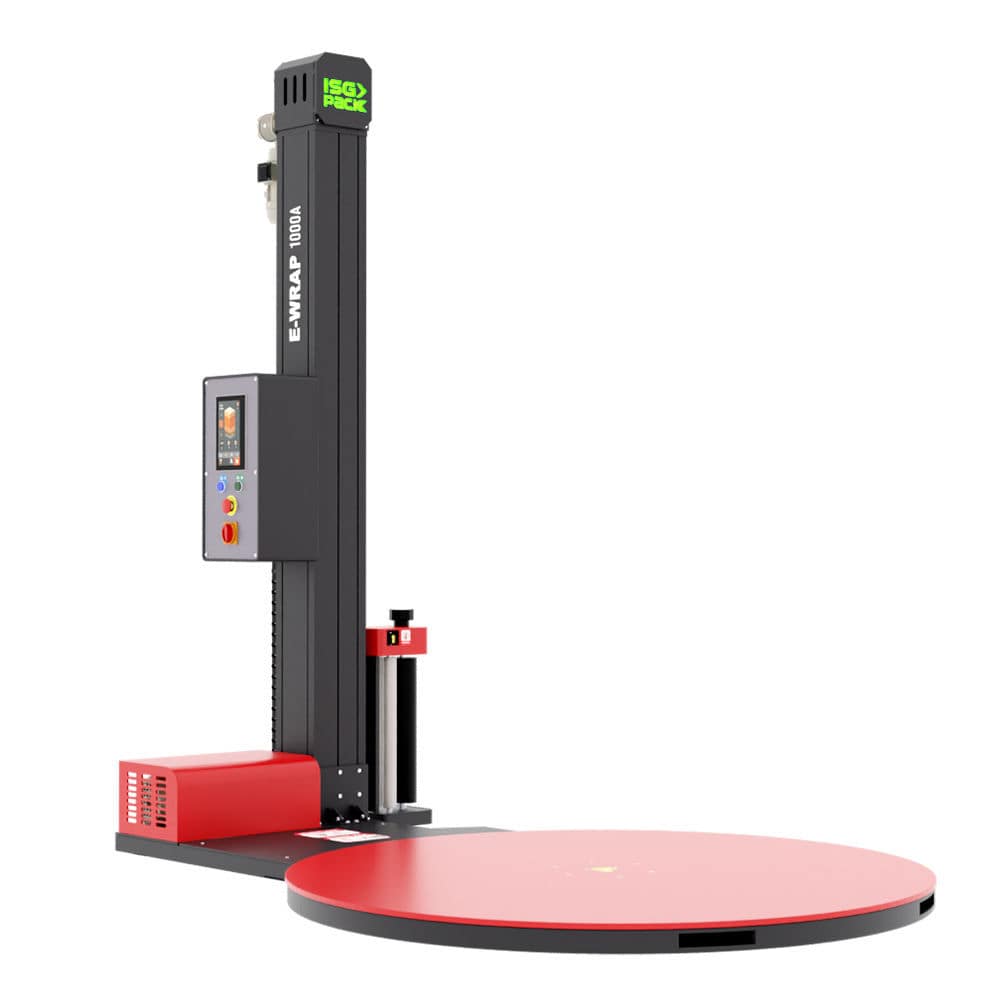 Banderoleuse à plateau tournant - E-Wrap 1000A - ISG Pack - semi ...