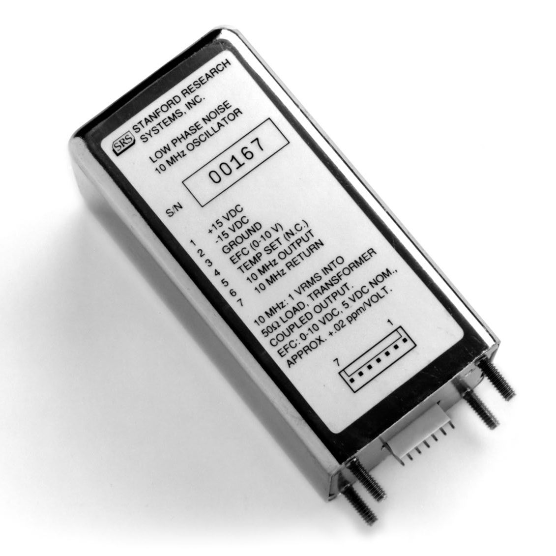 Oscillateur à quartz - SC10 - Stanford Research Systems - électronique ...