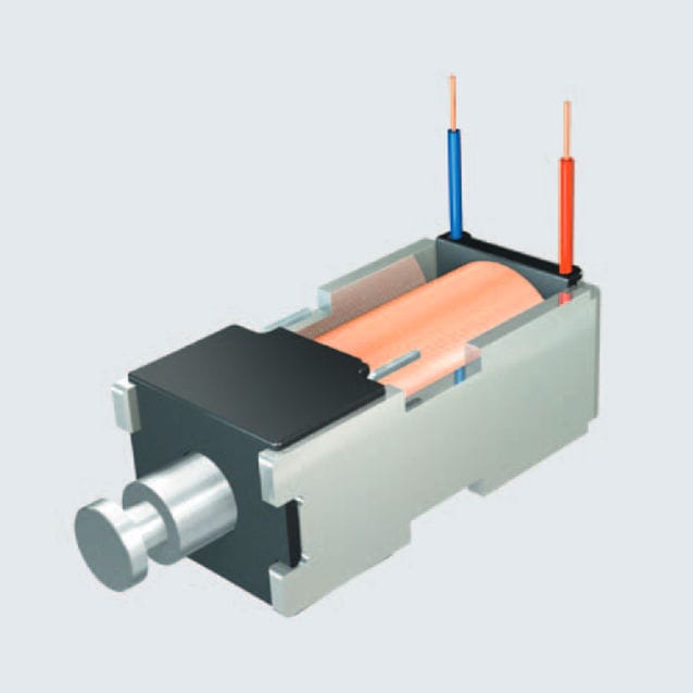 Électro-aimant linéaire - 552 - GRUNER - électromagnétique / compact ...