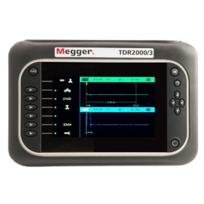 Réflectomètre portable - TDR20 series - MEGGER - TDR