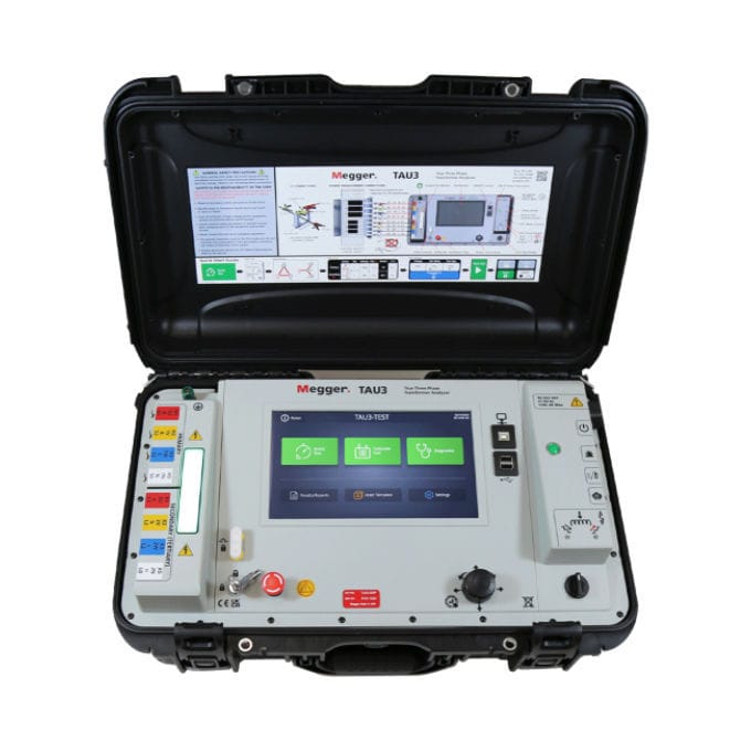 Appareil de test de transformateur - TAU3 - MEGGER - de sécurité ...