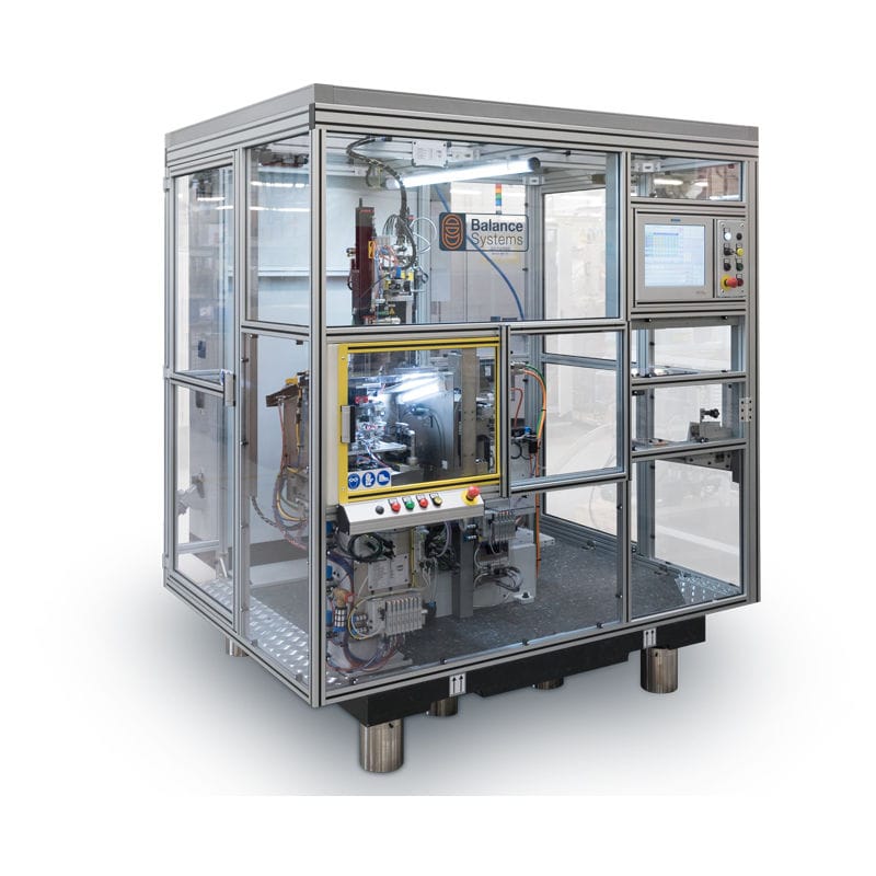 Machine à équilibrer semi-automatique - BMK4A-B - Balance Systems S.r.l ...