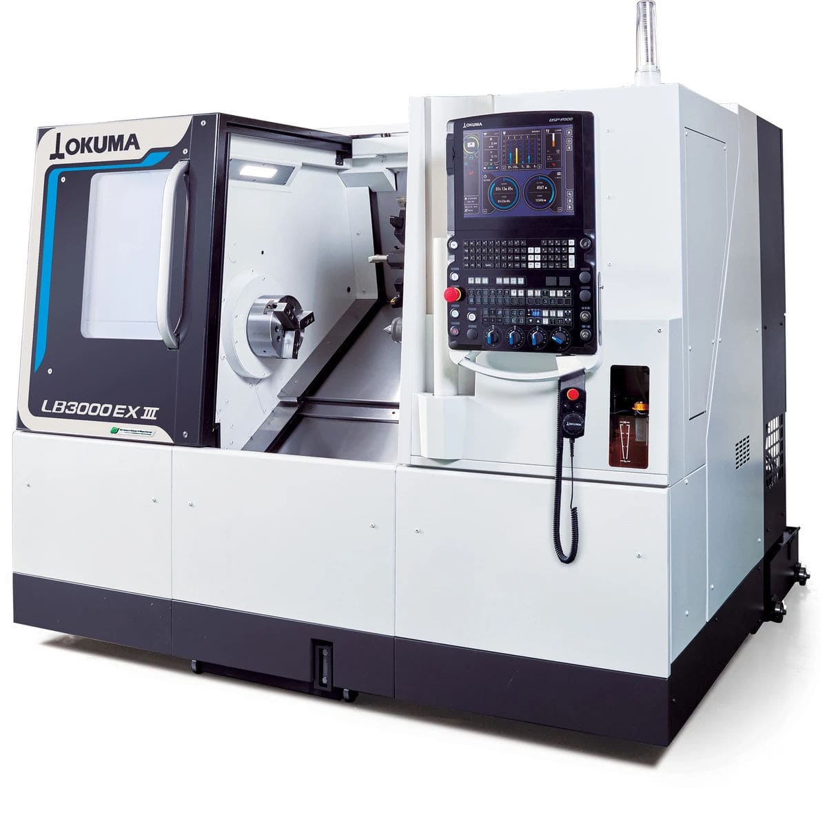 Tour CNC - LB3000 EX III - OKUMA - horizontal / 2 axes / rigide