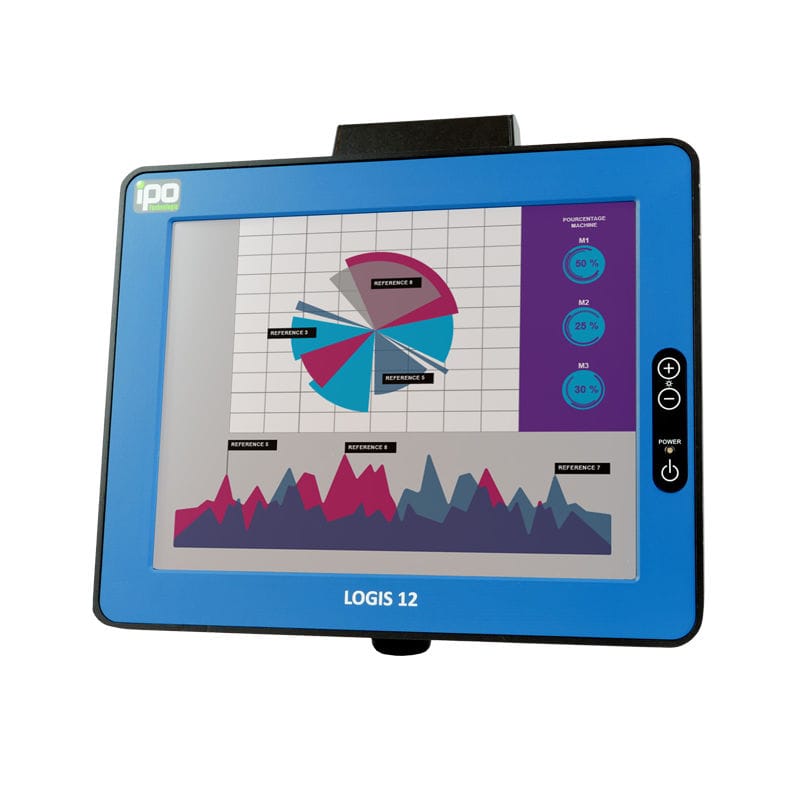 Panel PC LCD - LOGIS-12/24-48 - IPO Technologie - à écran tactile ...