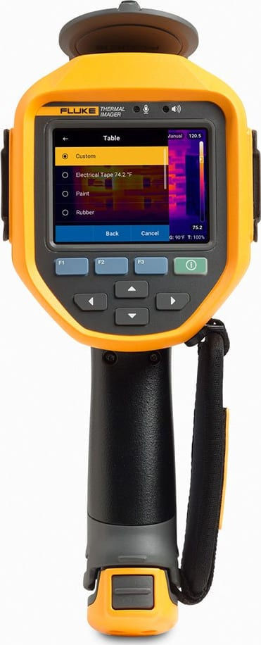 Caméra industrielle - Fluke Ti480 PRO - FLUKE - à émission optique à ...