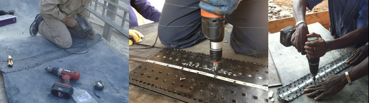 Jonction de bande transporteuse souple / à visser / pour équipements ...