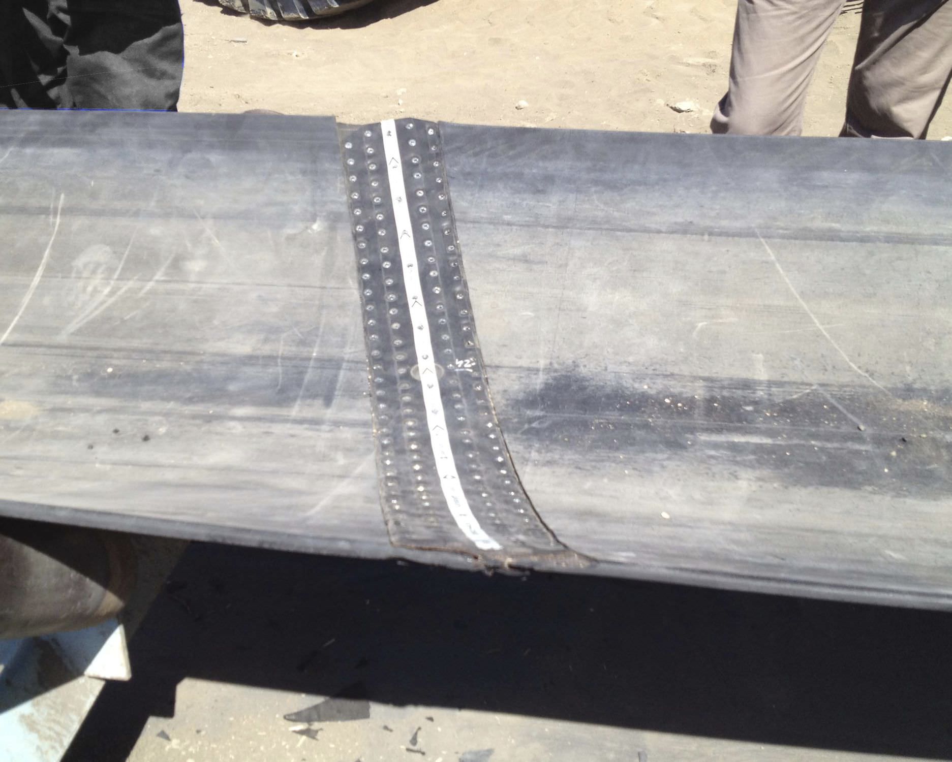 Jonction de bande transporteuse souple / à visser / pour équipements ...