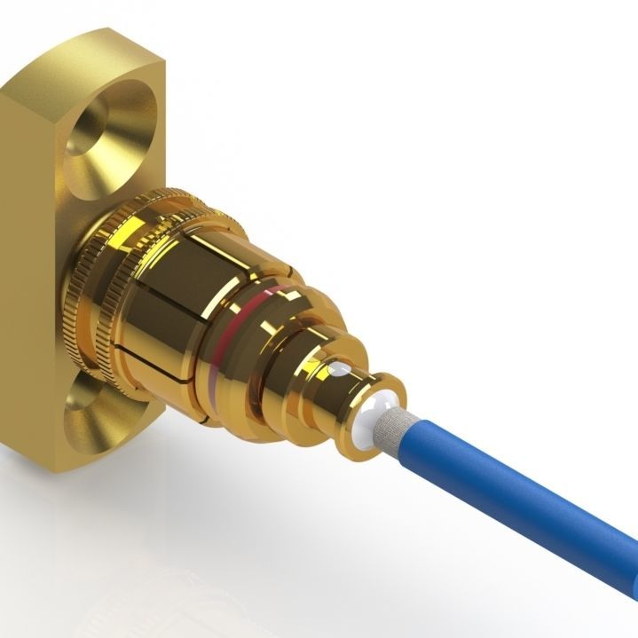 Connecteur de données - SMPM - Smiths Interconnect - RF / coaxial / rond