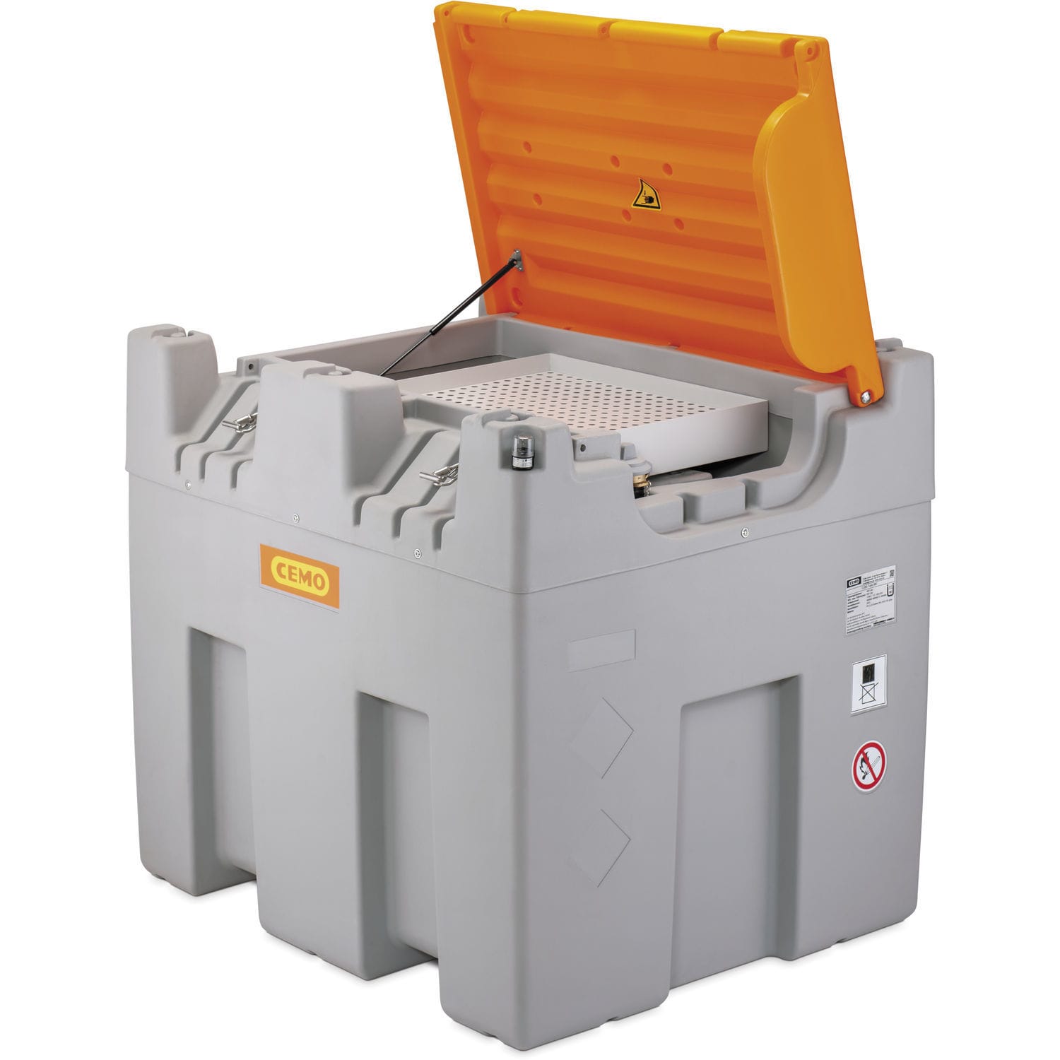Cuve de stockage - RECUP CUBE 980 - CEMO - pour huile usagée / en ...