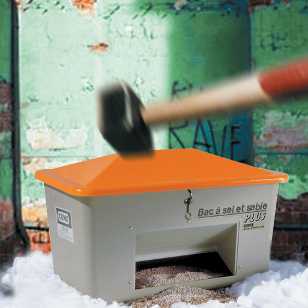 Conteneur en polyester - 809 series - CEMO - de sel / pour sable ...