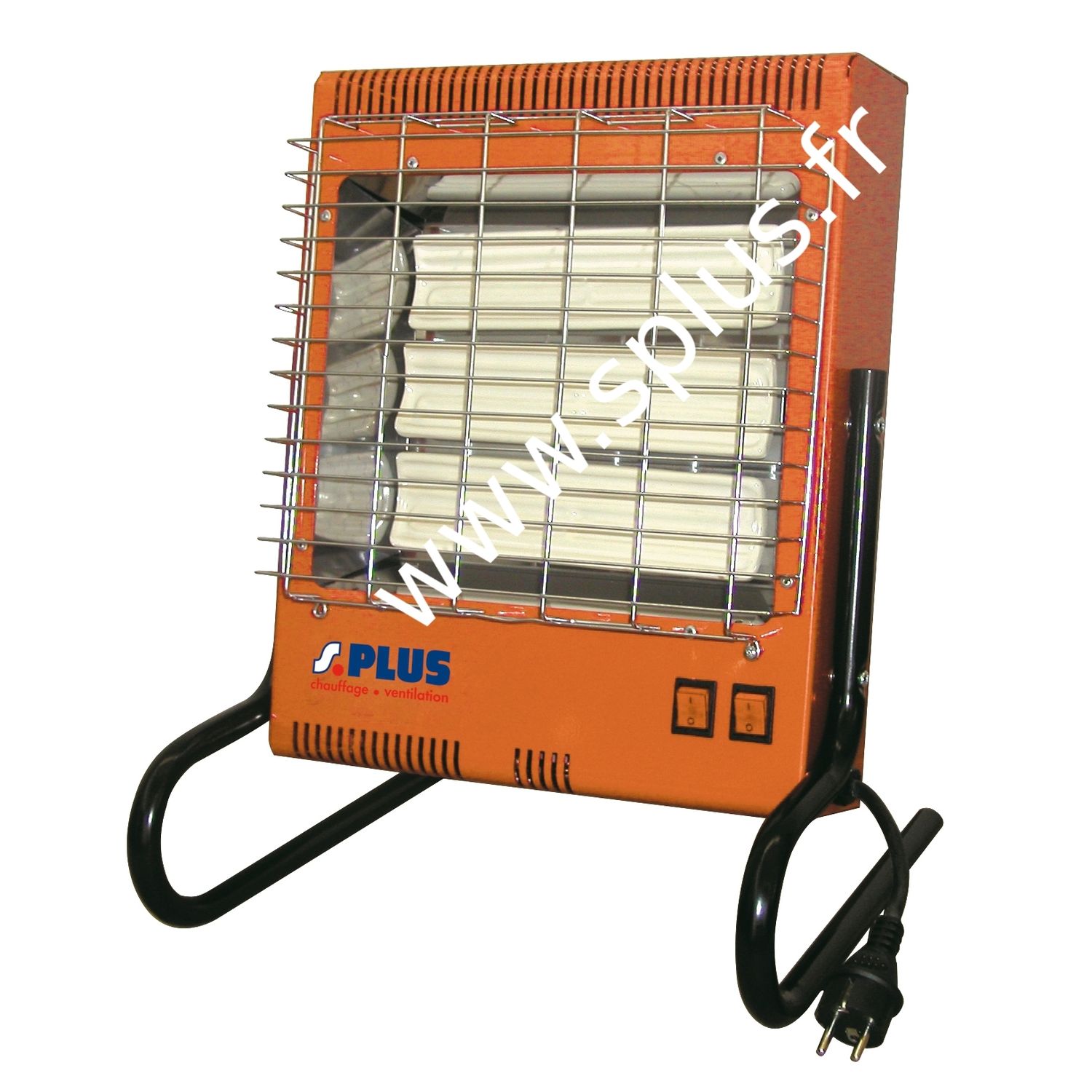 Chauffage radiant électrique - REP series - S.PLUS - industriel / mobile