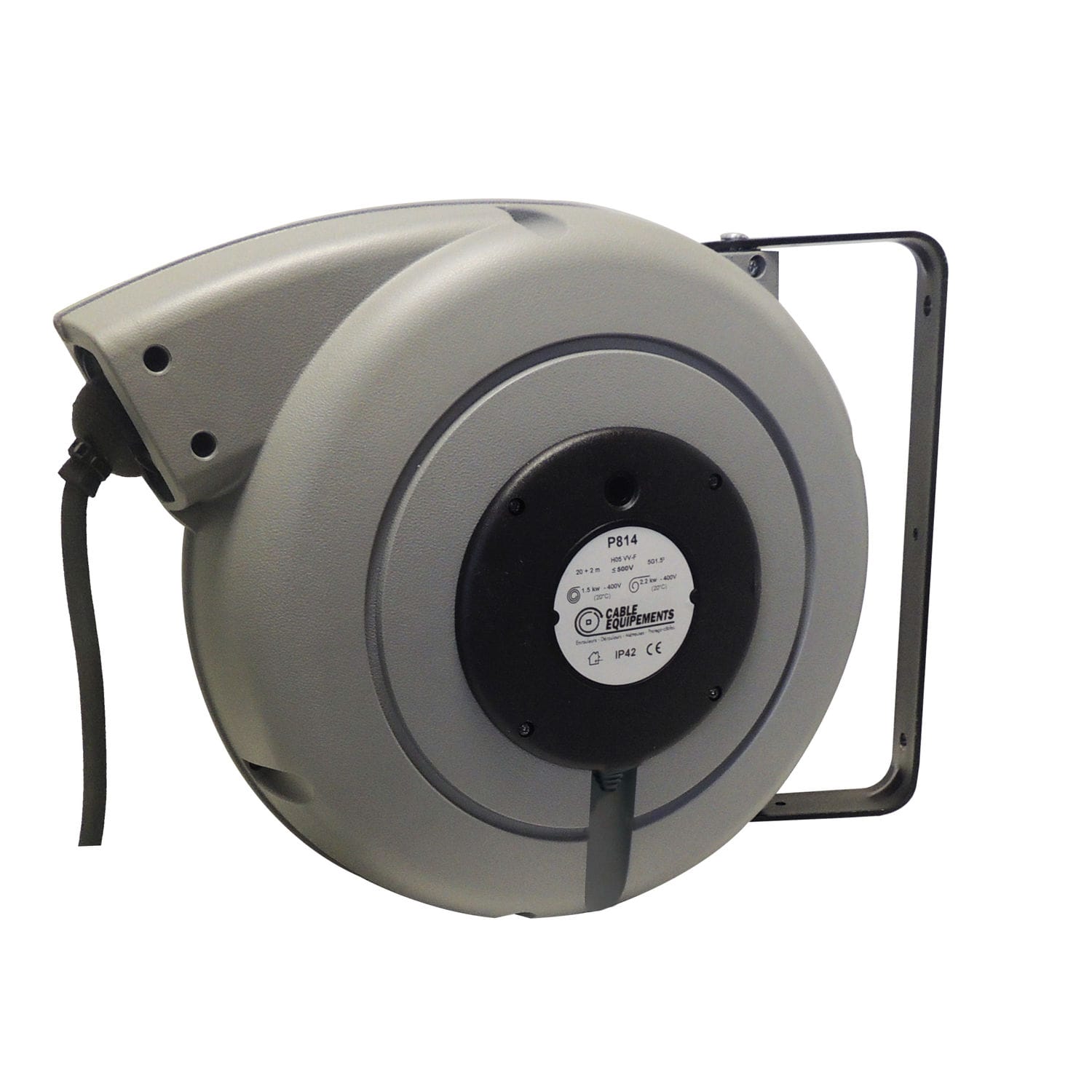 Enrouleur de câble électrique - PLT 800 - CABLE EQUIPEMENTS - à rappel ...