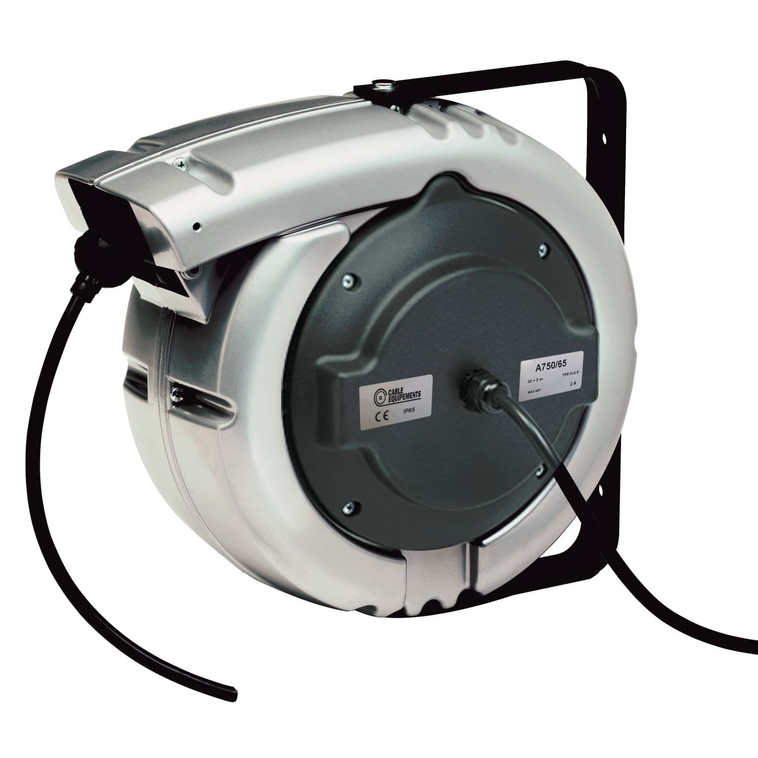 Enrouleur de câble électrique - ALU 700/65 - CABLE EQUIPEMENTS - à ...