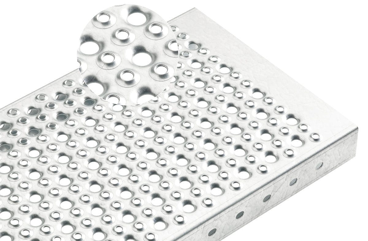 Caillebotis en tôle perforée / en aluminium / en acier inoxydable / en ...