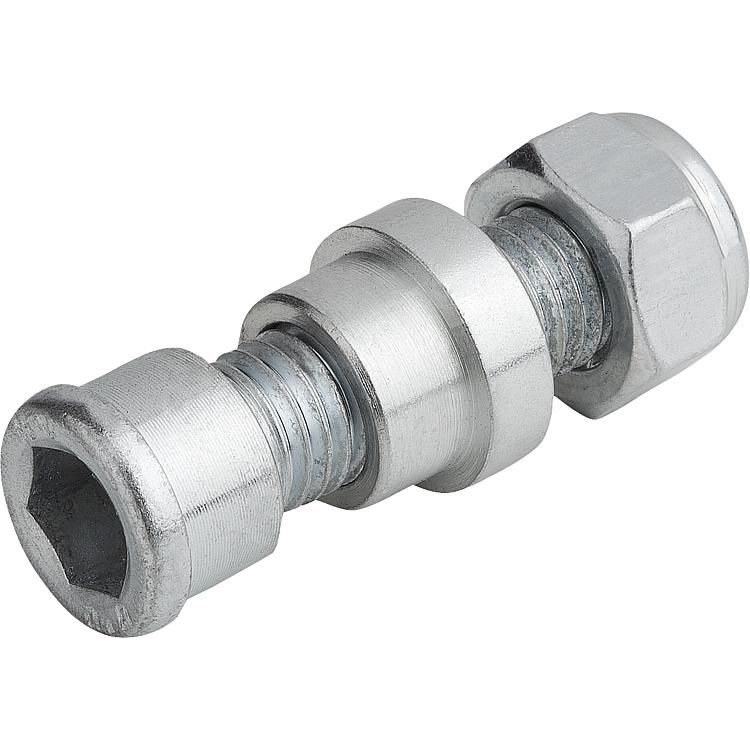 Boulon fileté - 22280 - norelem - Éléments standard mécaniques - à tête ...