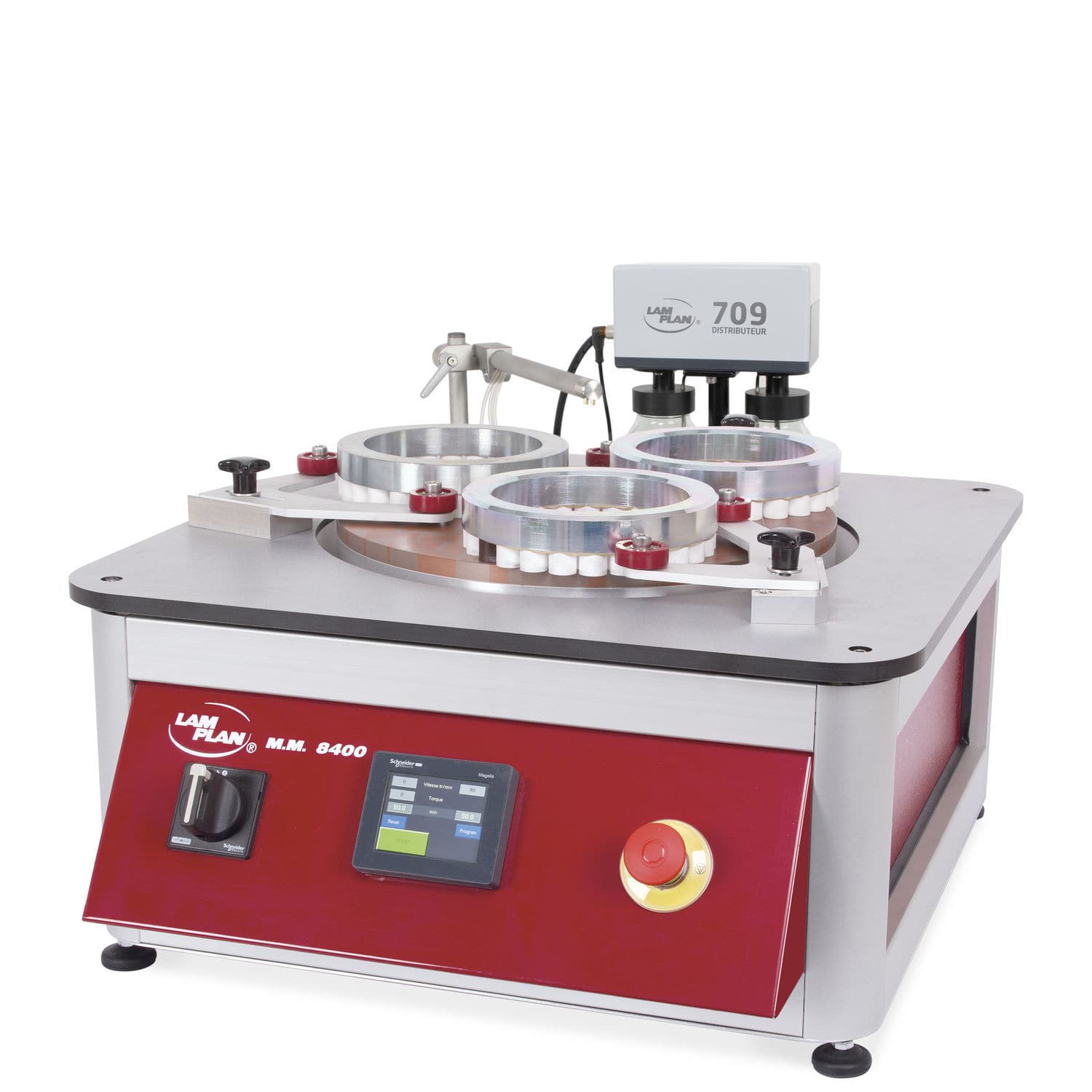 Machine à roder polisseuse - M.M. 8400 - LAM PLAN - compacte / à plat
