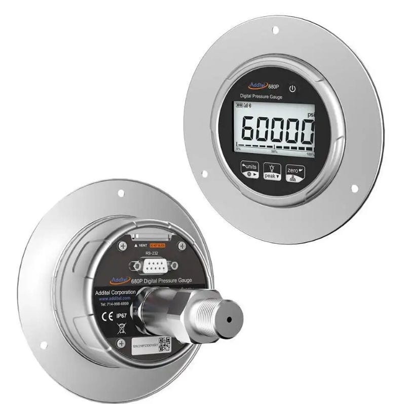 Manomètre numérique - 680P - Additel Corporation - en acier inoxydable ...