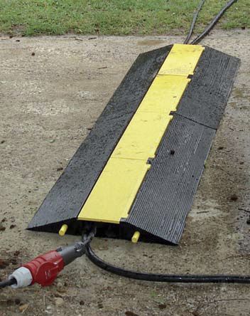 Protection de câbles fixation au sol - 601724 series - WATTELEZ