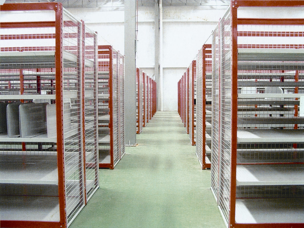 Rayonnage pour entrepôt de stockage - ISO9001, ISO14001 | UN-MS0804 ...