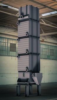 Sécheur à lit fluidisé - COMESSA - de nettoyage / avec échangeur de chaleur