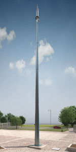 Mât élévateur - Aplicaciones Tecnológicas, S.A. - pour paratonnerre