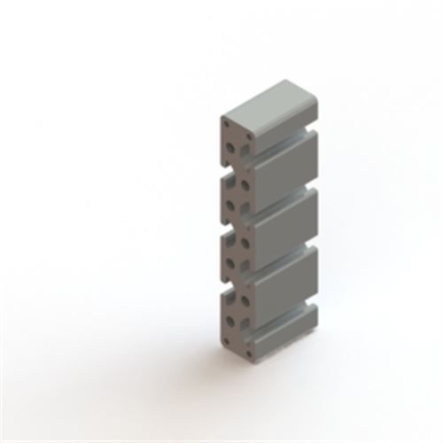 Profilé en aluminium - BASE08E0197 - elcom SAS - à section ...