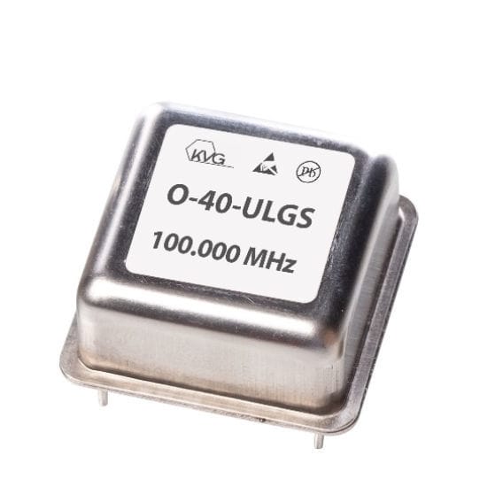 Oscillateur OCXO - O-40-ULGS - KVG Quartz Crystal Technology GmbH ...