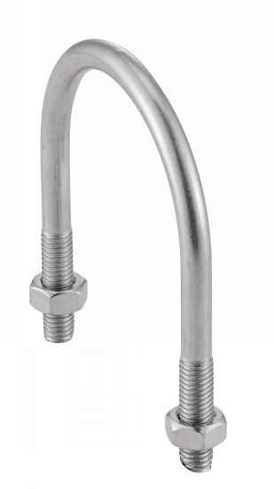 Étrier en acier inoxydable - 72111 - BENE INOX - pour tubes / fileté