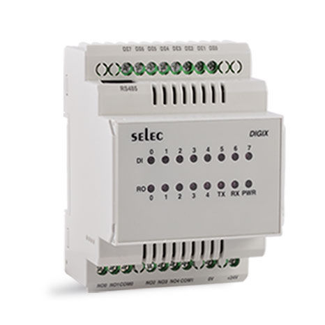 Automate programmable sur rail DIN - DIGIX-B - SELEC Controls Pvt. Ltd ...