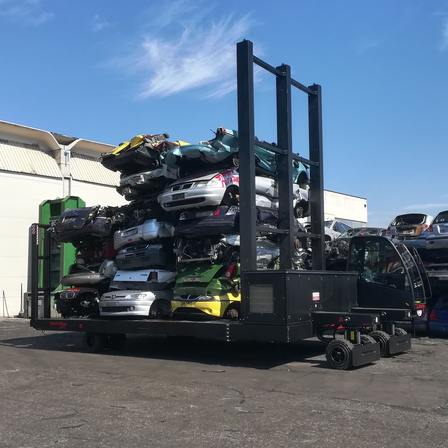 Chariot automoteur à moteur diesel - IL20M-90° - INDUSTRIAL LIFT - à 2 ...