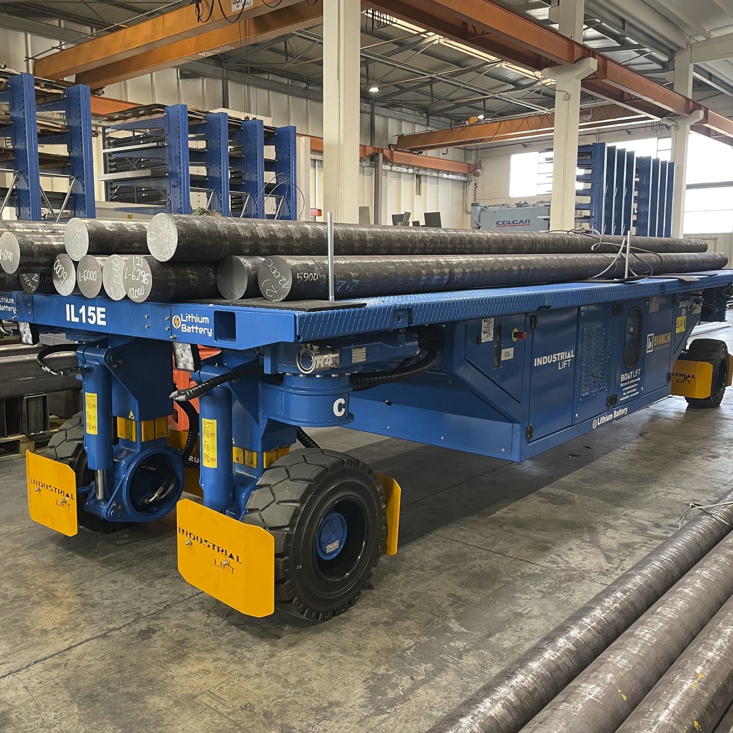 Chariot automoteur électrique - IL15ME-90°DSC - INDUSTRIAL LIFT - à 2 ...