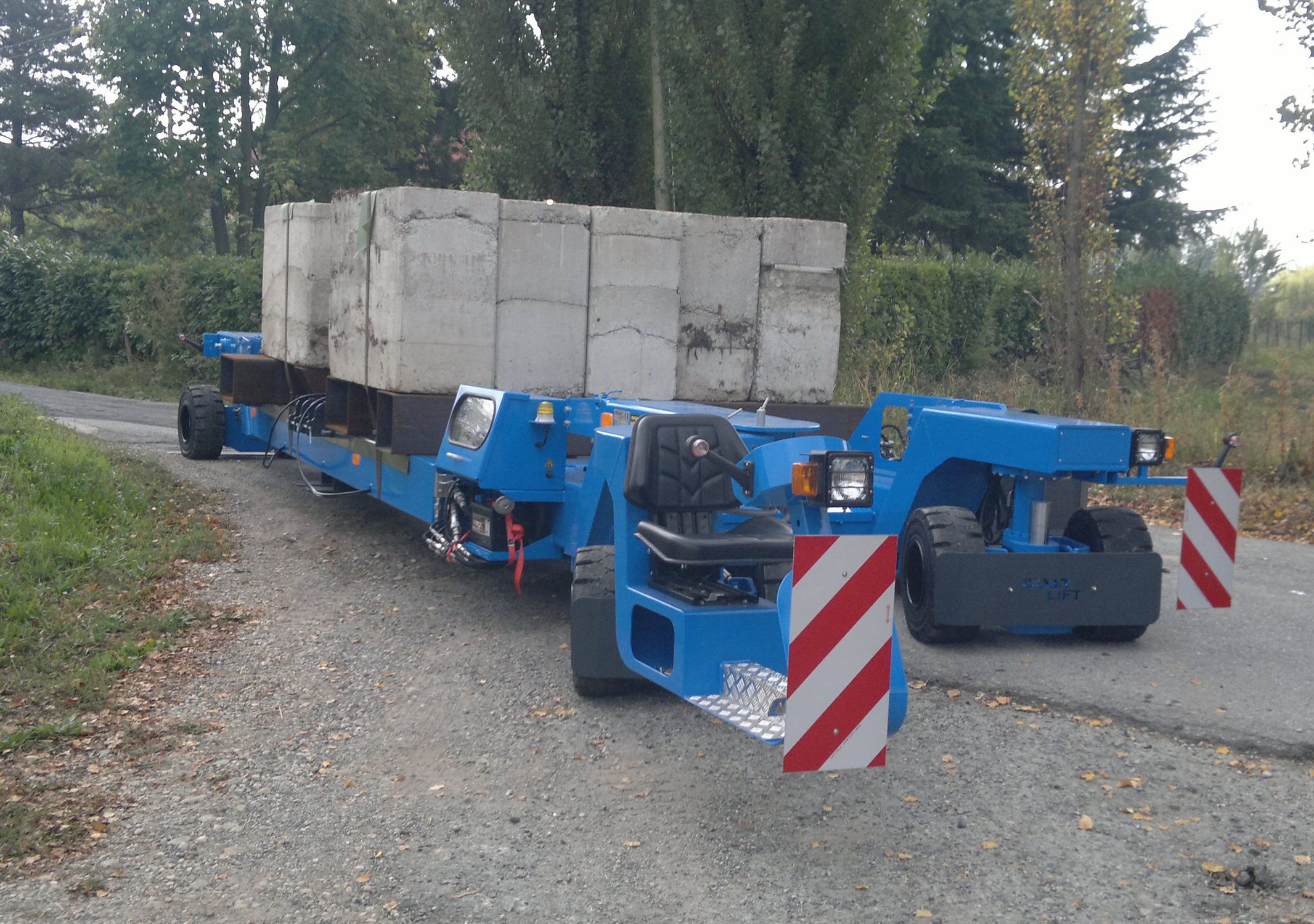 Chariot automoteur diesel - IL 20 90° - INDUSTRIAL LIFT - à 2 essieux ...