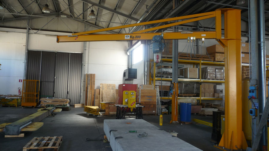 Potence sur colonne - GBH - ETS engineering Spa - rotative