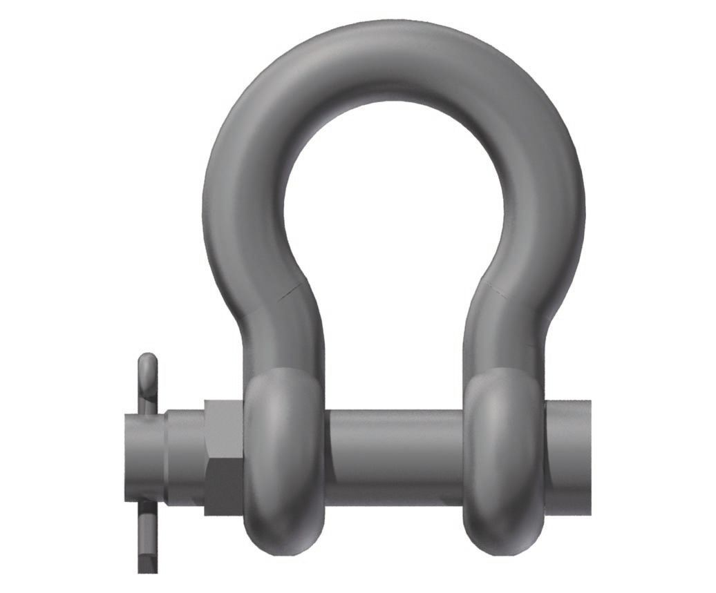 Manille de levage lyre - 23 - LIFTEUROP - en acier inoxydable