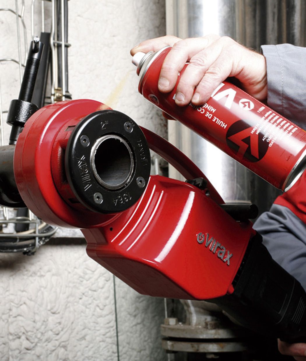 Machine à fileter les tubes - 1380, 1375 series - VIRAX