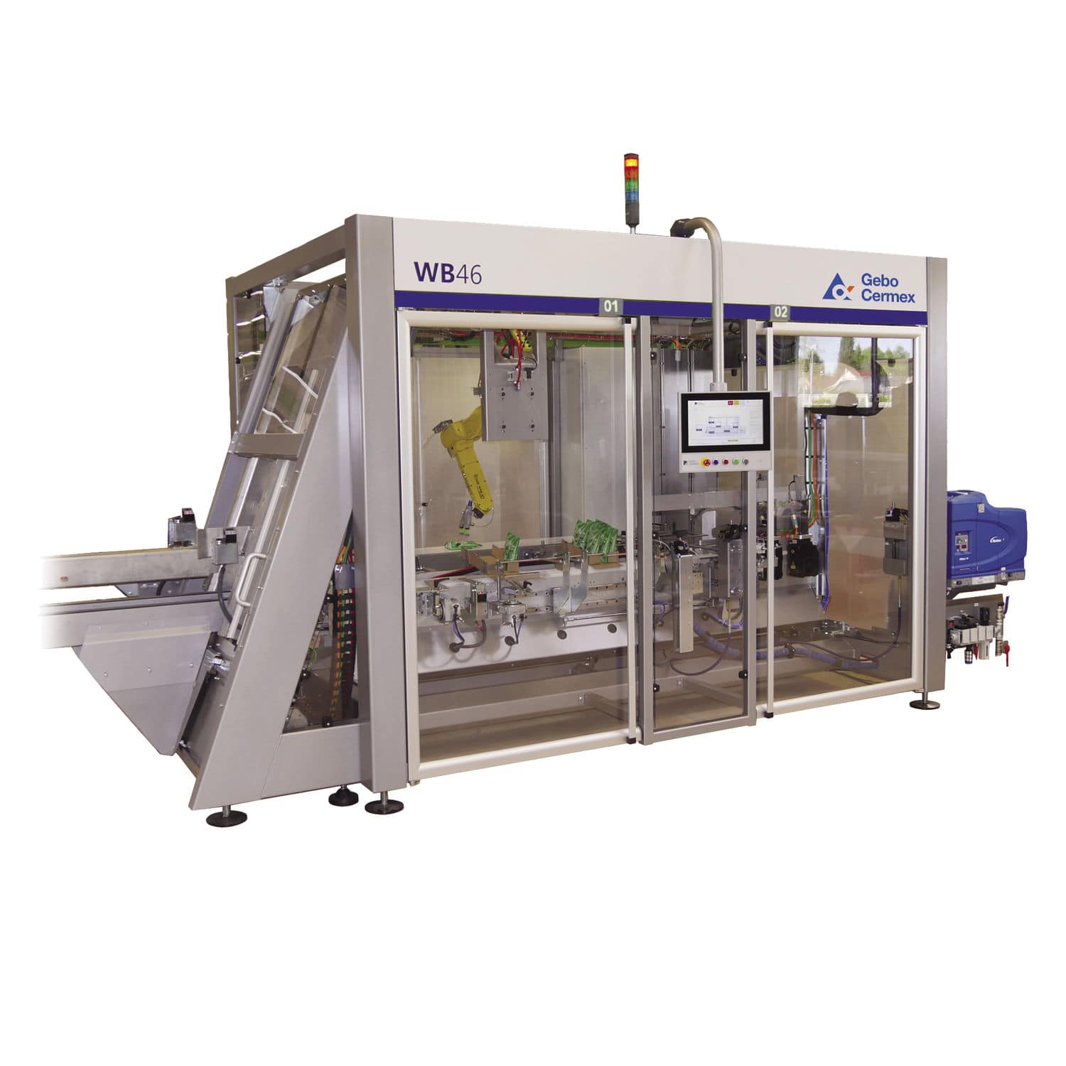 Encaisseuse / embarquetteuse wrap-around - Cermex WB&BB series - SIDEL ...