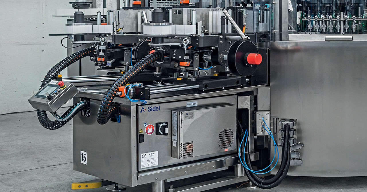 Étiqueteuse automatique - EvoDECO Multi - SIDEL - pour étiquettes auto ...