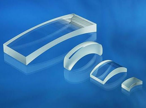 Lentille cylindrique - Hellma GmbH & Co. KG - ménisque / en verre