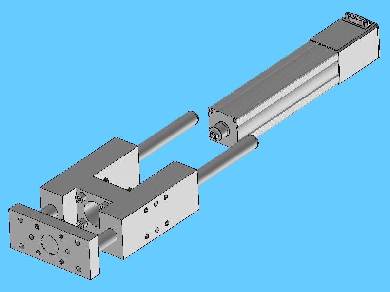 Unité de guidage à billes - Type 32*70 - AVM AUTOMATION - pour vérin ...