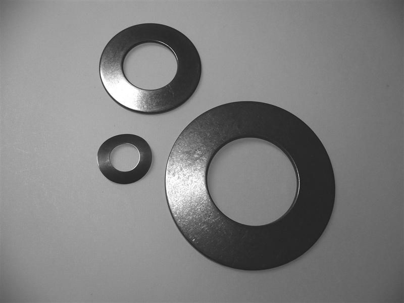 Rondelle ressort de compression - Barnes Group - conique / en acier ...