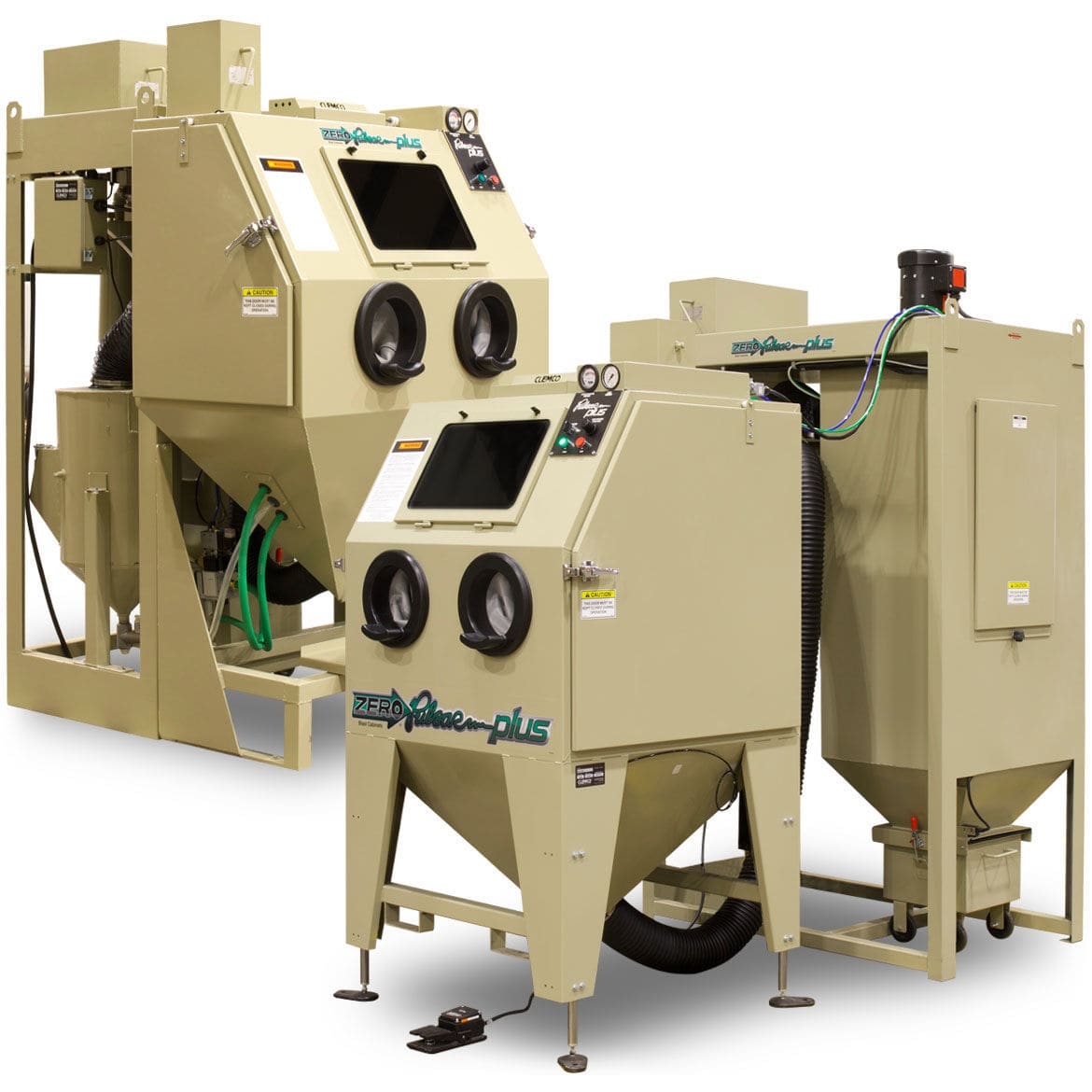 Cabine de sablage à pression - Plus 55-S - CLEMCO INDUSTRIES - manuelle ...